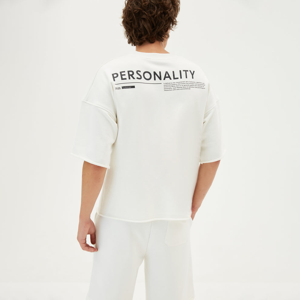 T-Shirt Personality White – ALMZV